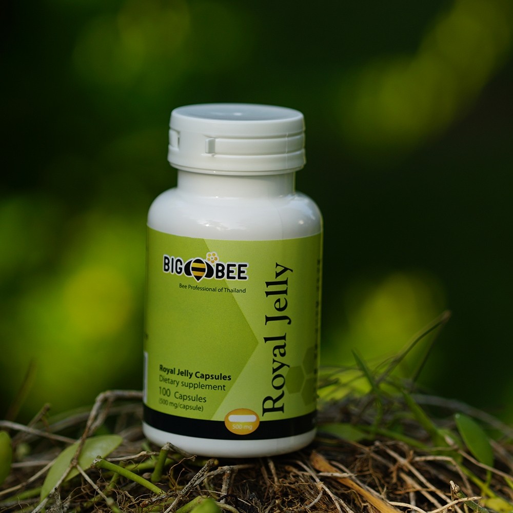 Royal jelly capsule 100cps | Thepprasit Honey Online Shopping - Honey ...